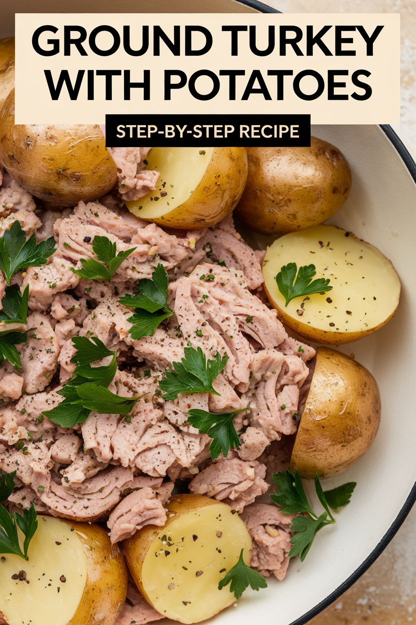 Hearty One-Skillet Ground Turkey & Potatoes: Your New Weeknight ...