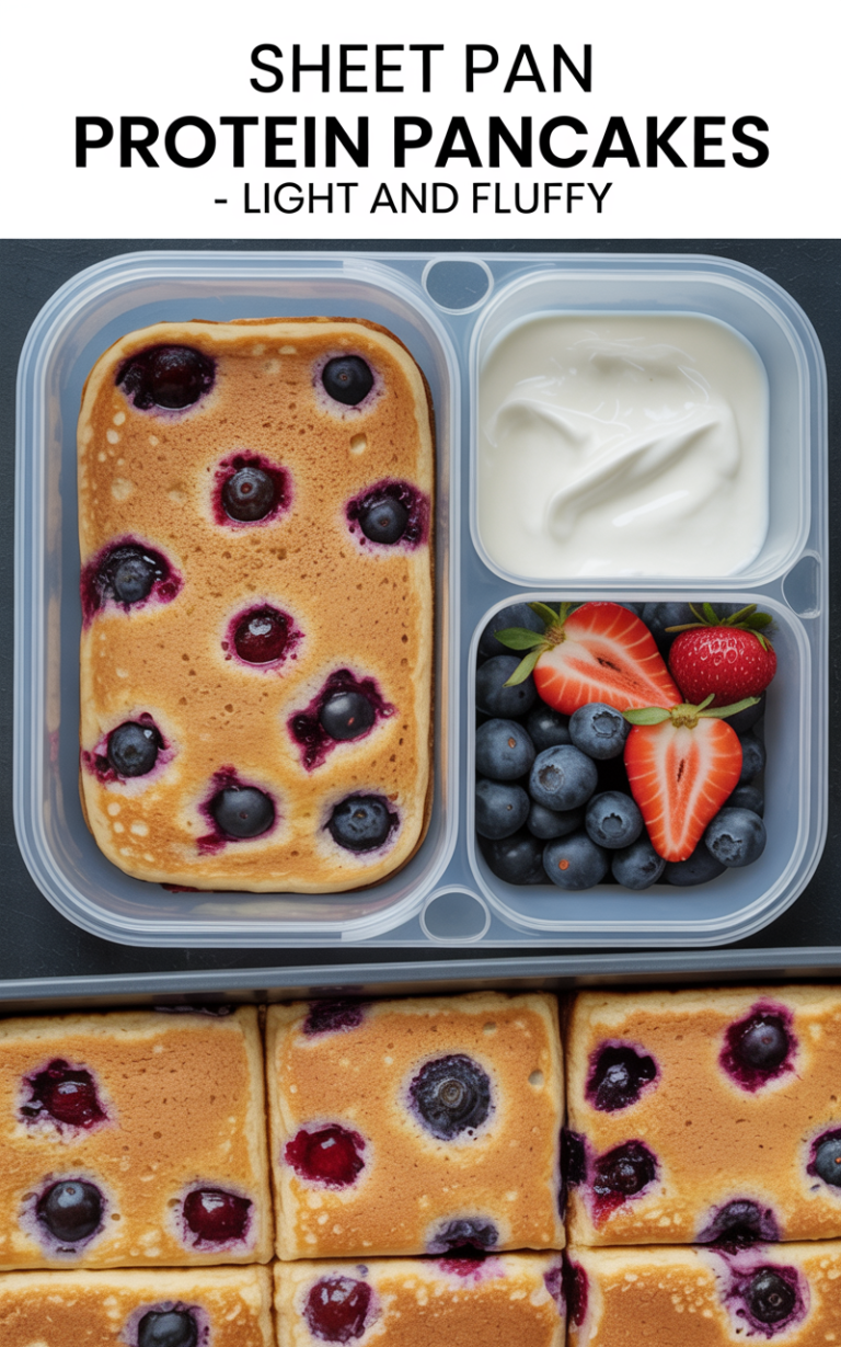 Fuel Your Morning Right: The Ultimate Sheet Pan Protein Pancakes ...