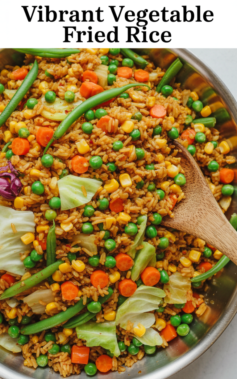 Mixed Vegetable Rice: A One-Pan Celebration of Colorful, Nutritious ...