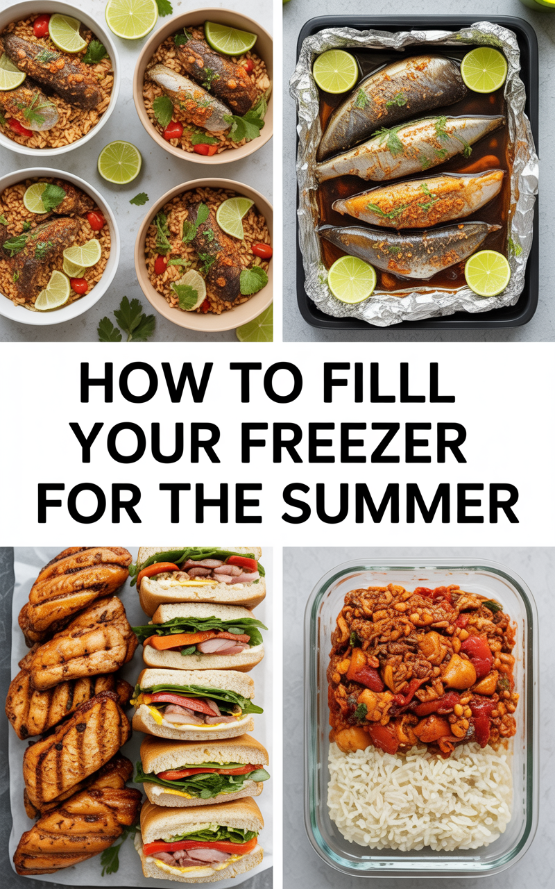 Summer-Freezer Essentials: Your Ultimate Guide to Easy, Delicious Meals ...