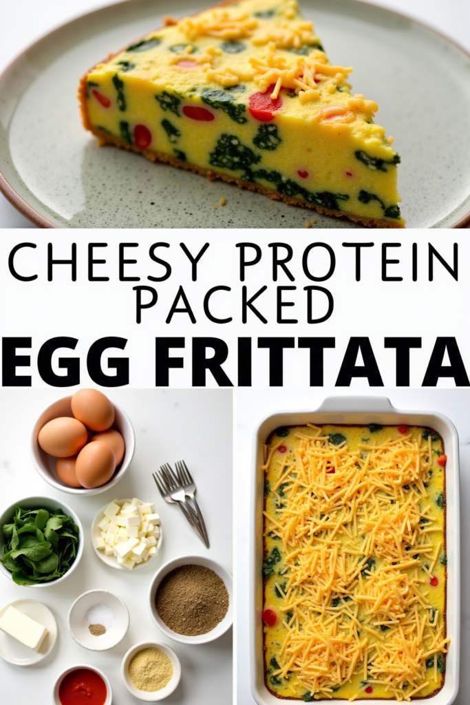Cheesy Protein-Packed Egg Frittata: Your Go-To High-Protein, All-in-One ...