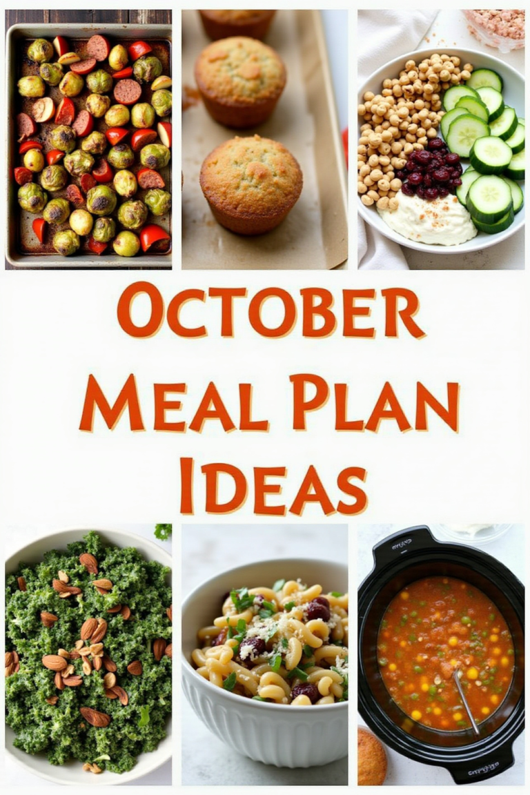 Fall Into Flavor: Your Ultimate Guide to October Meal Planning and Fall ...